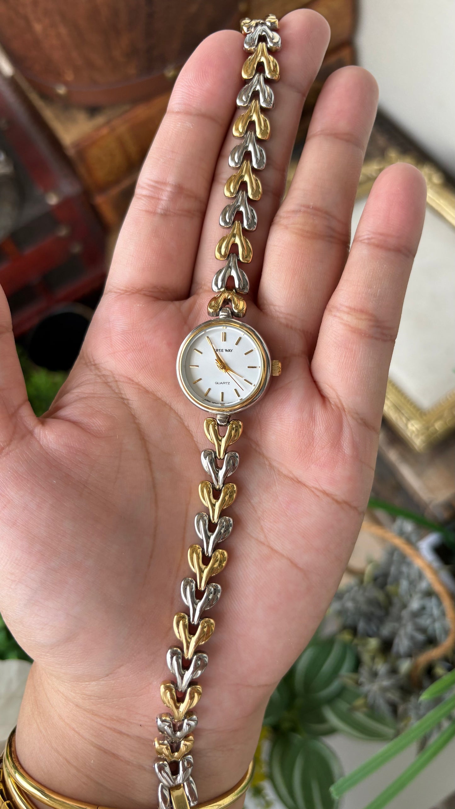 Rare Vintage Citizen Freeway Heart Bracelet Watch in Two-Tone Quartz ...